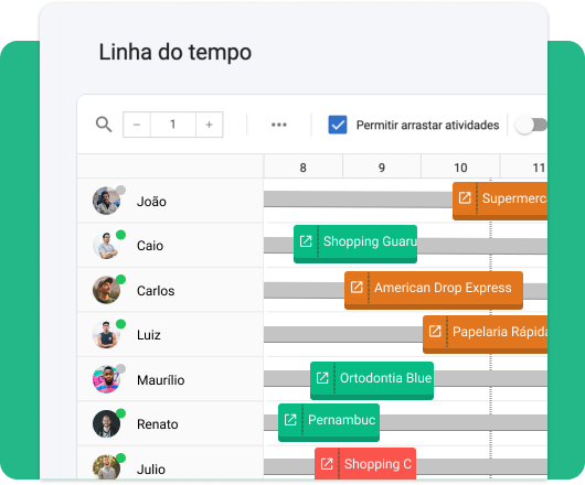 Funcionalidades do app de gestão de equipes externas | Field Control