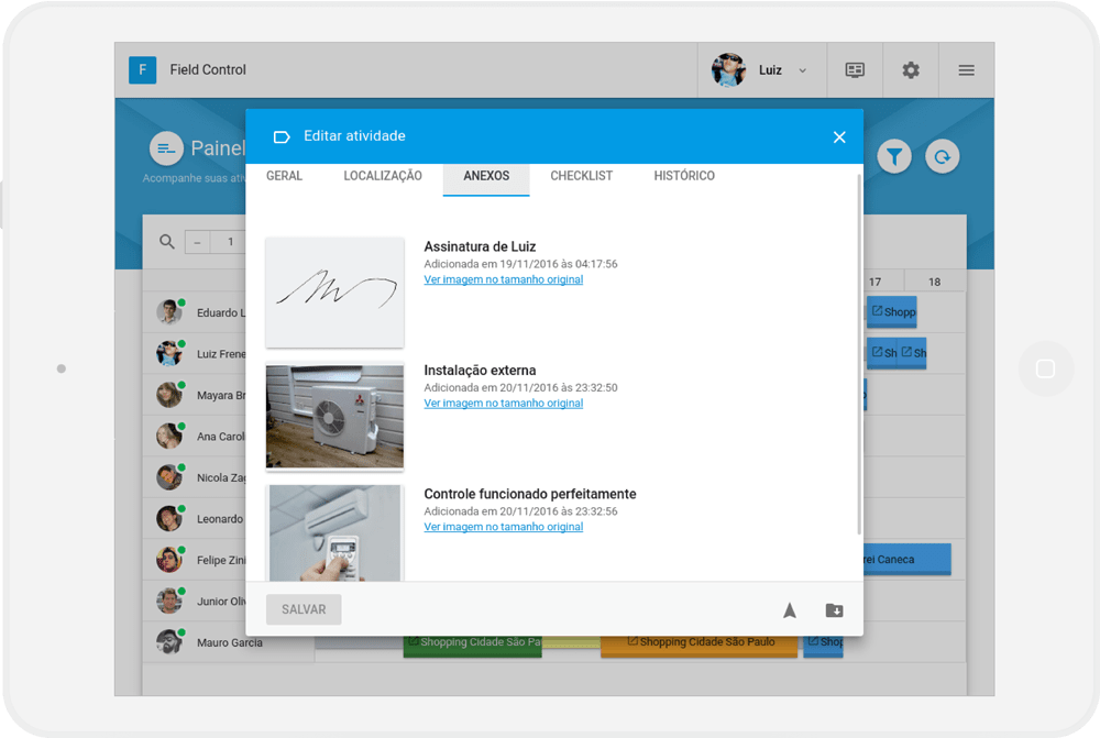 Field Control - O aplicativo para prestadores de serviços externos